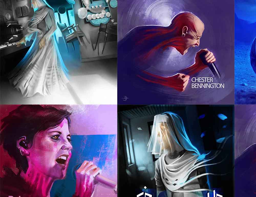 Music/Album cover and illustratio - Ehsan Abarghouei Portfolio
